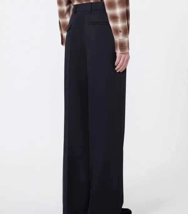 Max Mara Virgin Wool Tailored Trousers