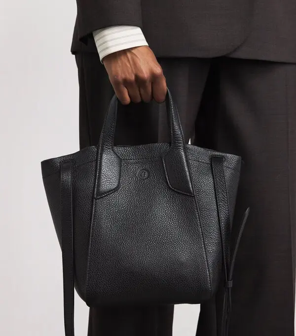 Harrods Small Leather Freya Tote Bag