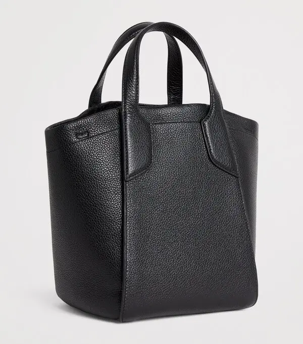 Harrods Small Leather Freya Tote Bag