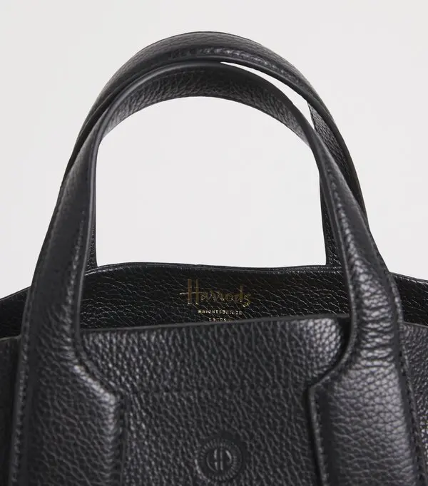 Harrods Small Leather Freya Tote Bag