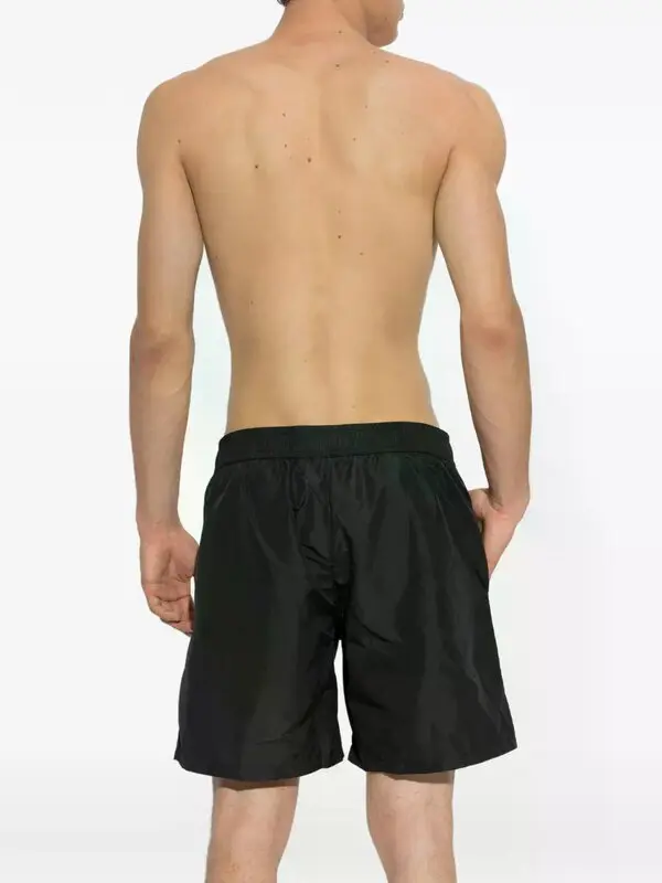 Moschino Barcode-print Swim Shorts
