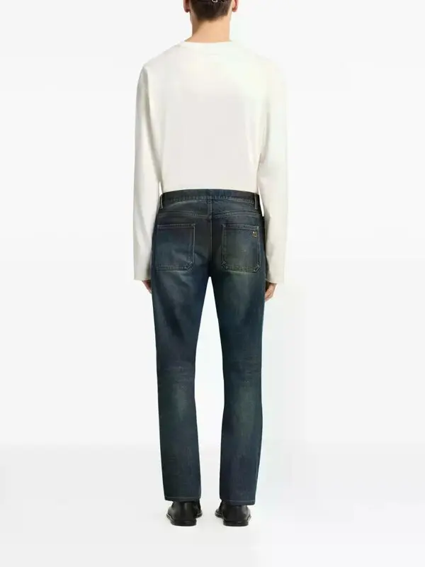COURREGES Logo-print Long-sleeve T-shirt