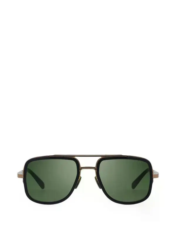 Dita Mach-s Double-bridge Pilot Sunglasses