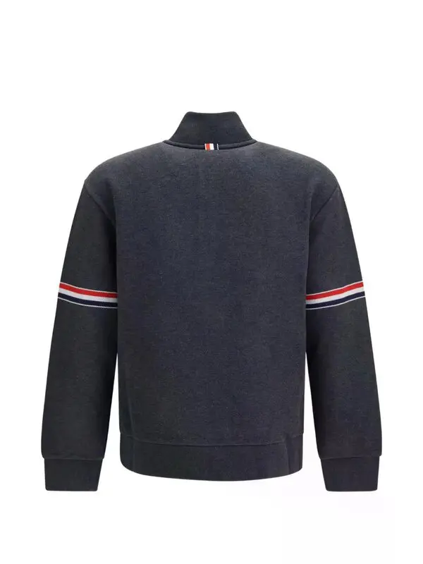 Thom Browne Funnel-neck Buttoned Sweater