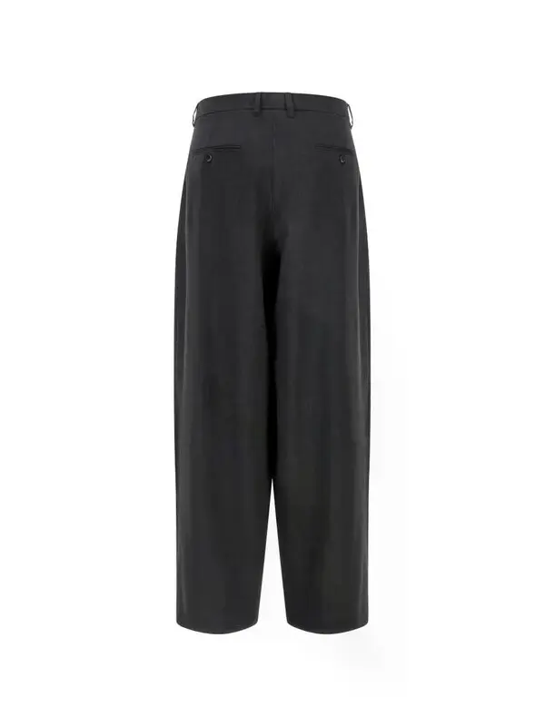 Max Mara Pleated Wide Leg Trousers