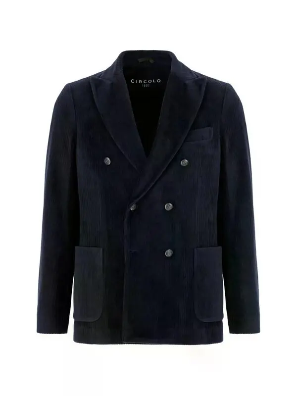CIRCOLO 1901 Double-breasted Corduroy Jacket