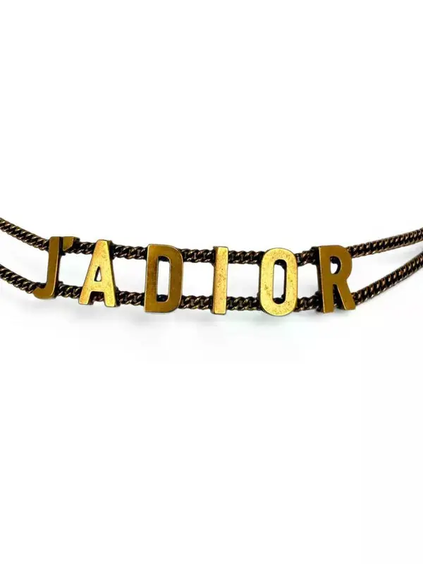 Dior J'adior Choker Necklace With Signature Detail