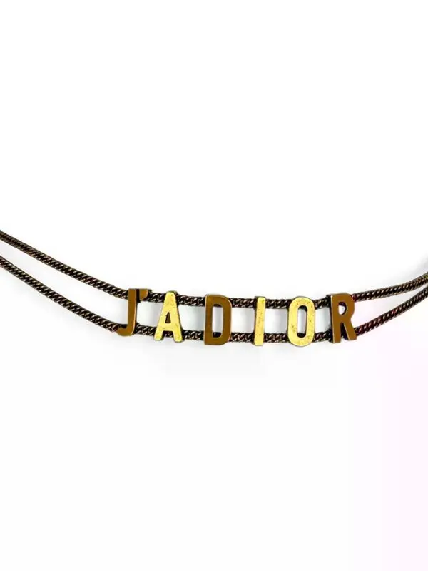 Dior J'adior Choker Necklace With Signature Detail