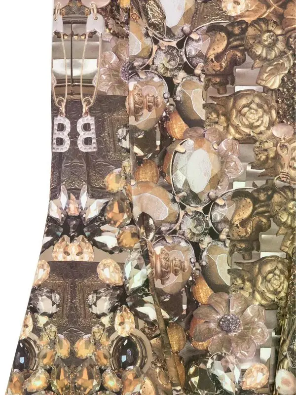 BARBARA BOLOGNA Jewel Print Maxi Skirt