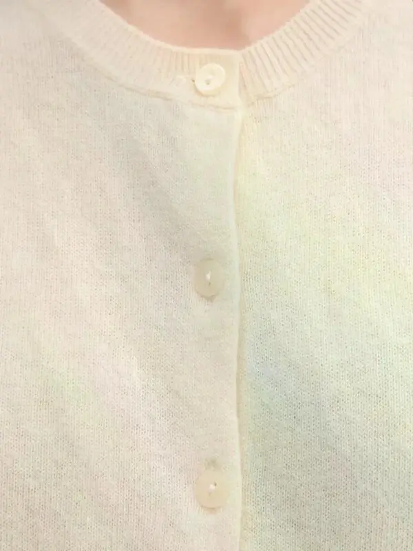 BENETTON Fine Knit Button-up Cardigan