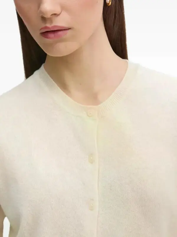 BENETTON Fine Knit Button-up Cardigan