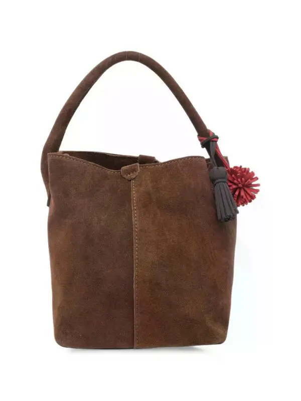 D.a.t.e. Suede Bucket Bag With Tassel Detail