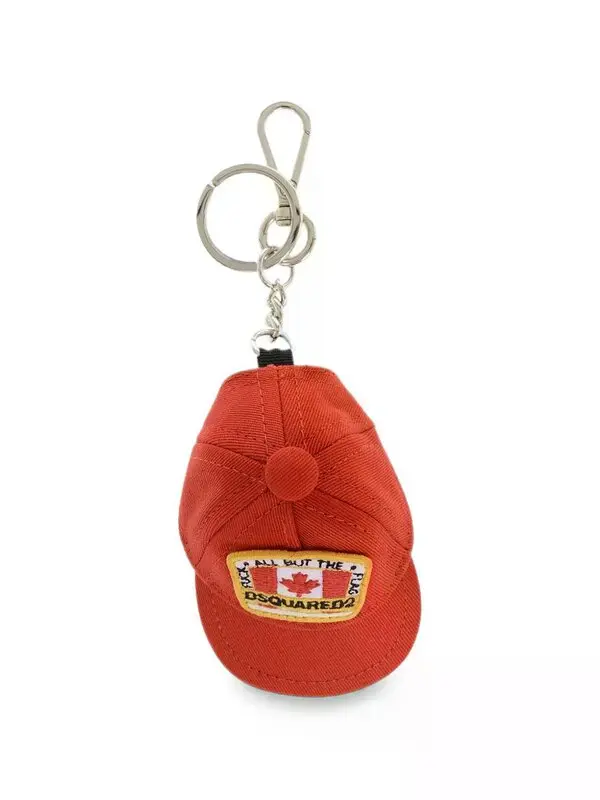 Dsquared2 Baseball-cap Keyring - Red