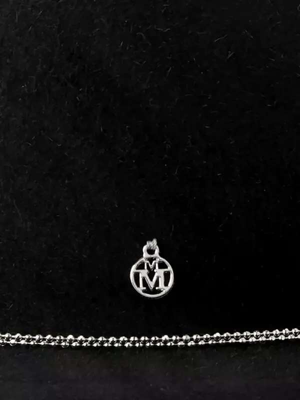 MAISON MICHEL Auguste Chain-trimmed Fedora