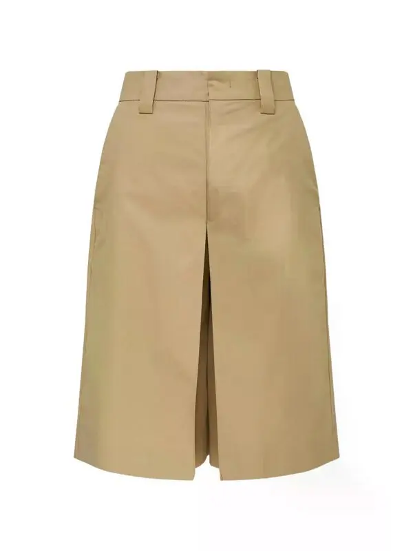 CLUB21 COLLECTION Pleated Wide-leg Cropped Trousers