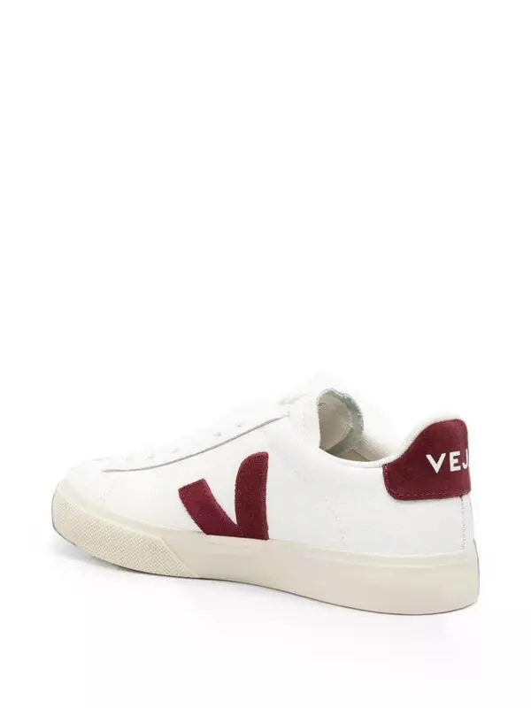 VEJA Campo Logo-patch Sneakers - White