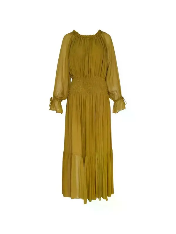 CLUB21 COLLECTION Bianca Smocked-waist Dress