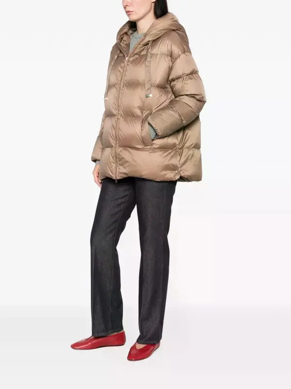 Max Mara The Cube Hooded Puffer Jacket