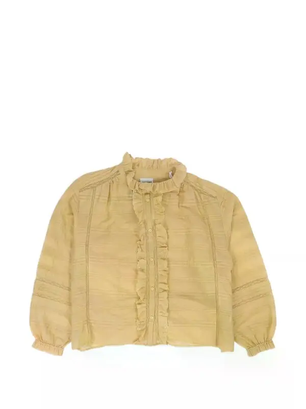 Isabel Marant Étoile Peline Ruffled Blouse - Neutrals