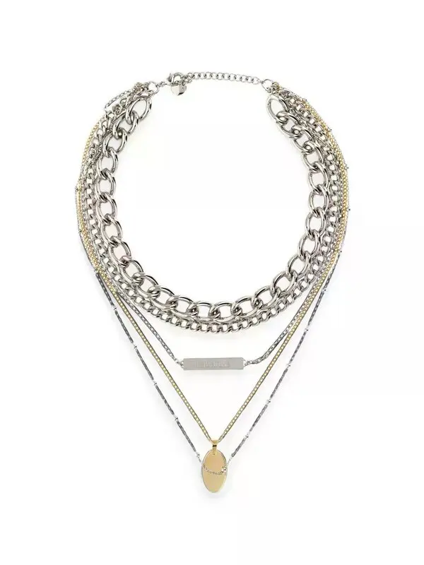 Rabanne Layered Necklace - Silver