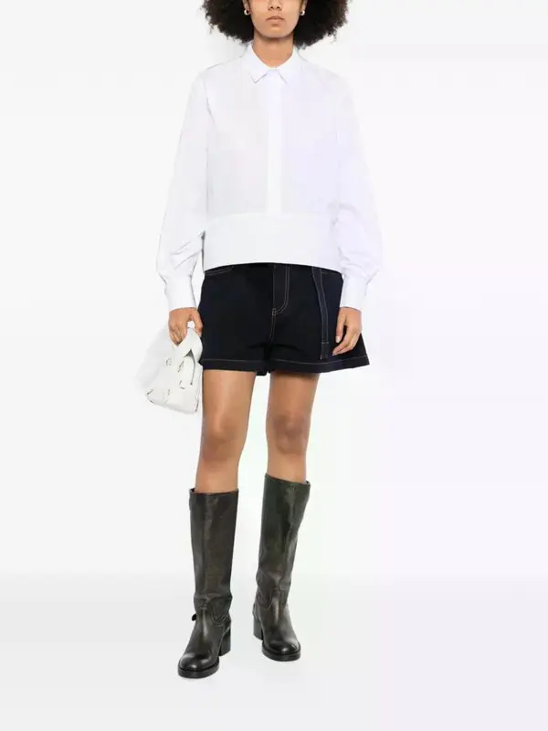Sacai Contrast Stitch Shorts
