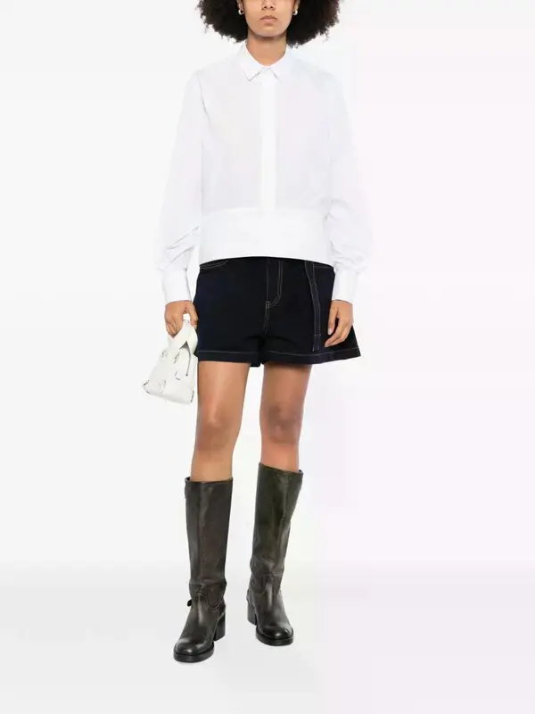 Sacai Contrast Stitch Shorts