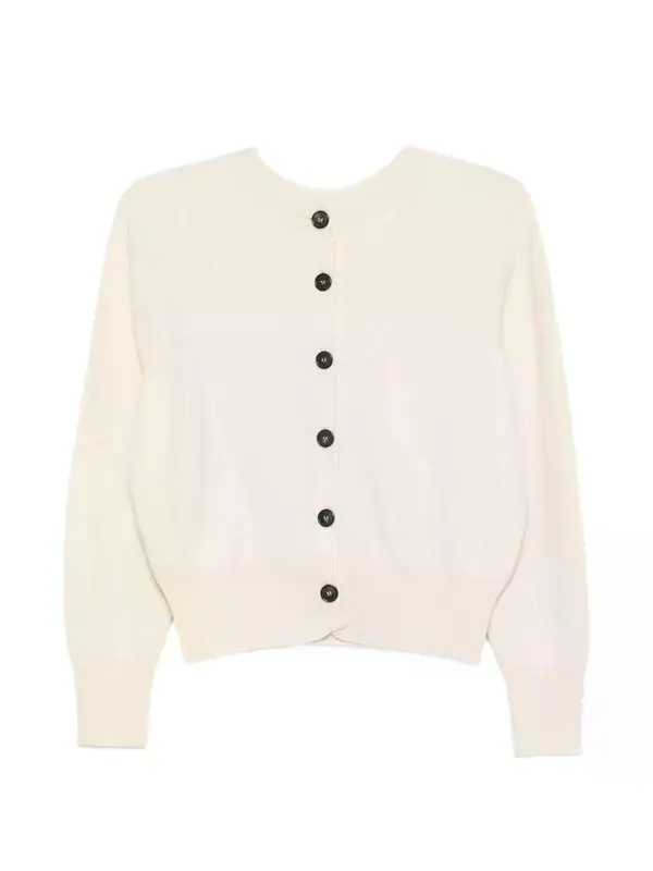 GRIFONI Knitted Crew Neck Cardigan