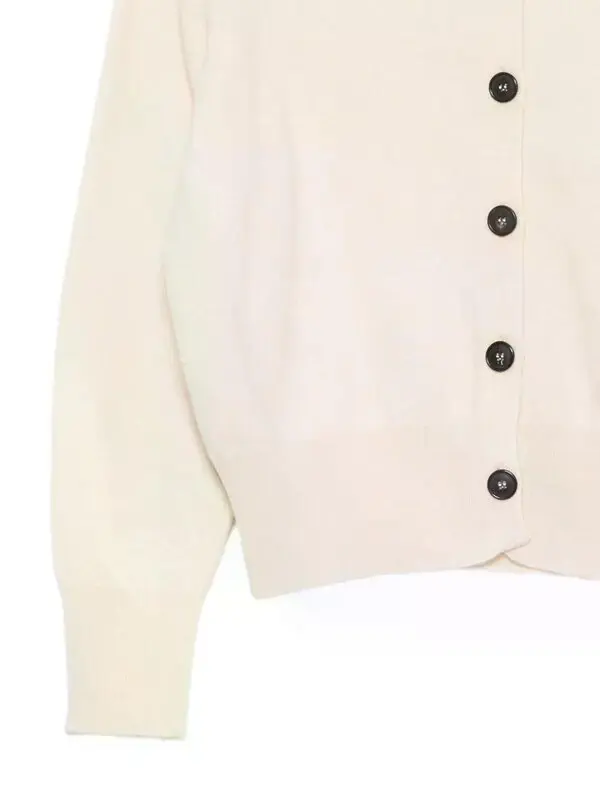 GRIFONI Knitted Crew Neck Cardigan