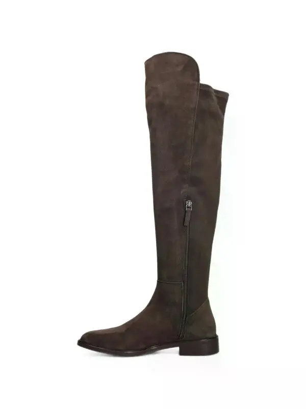JULIE DEE Suede Over-the-knee Boots