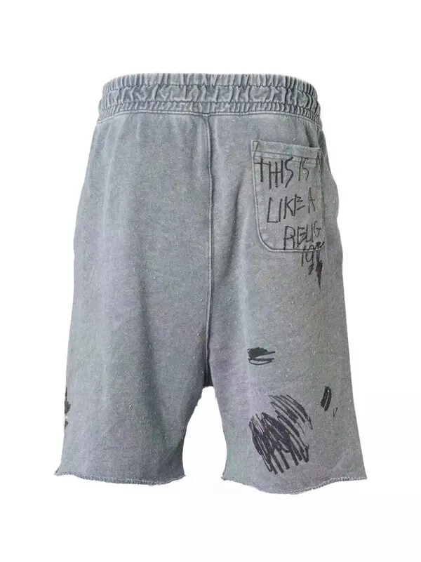 PALY Graphic-print Drawstring Shorts