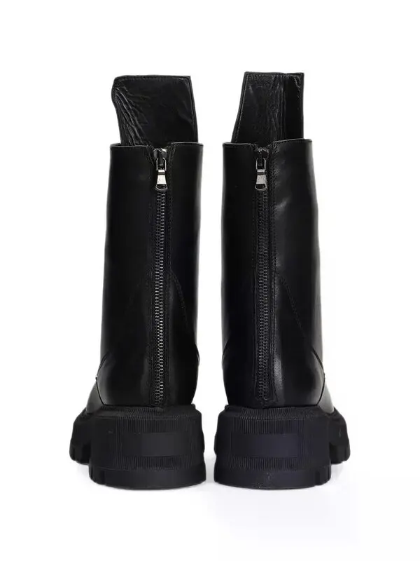 JULIE DEE Lace-up Chunky-sole Boots
