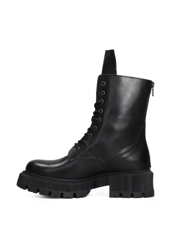 JULIE DEE Lace-up Chunky-sole Boots