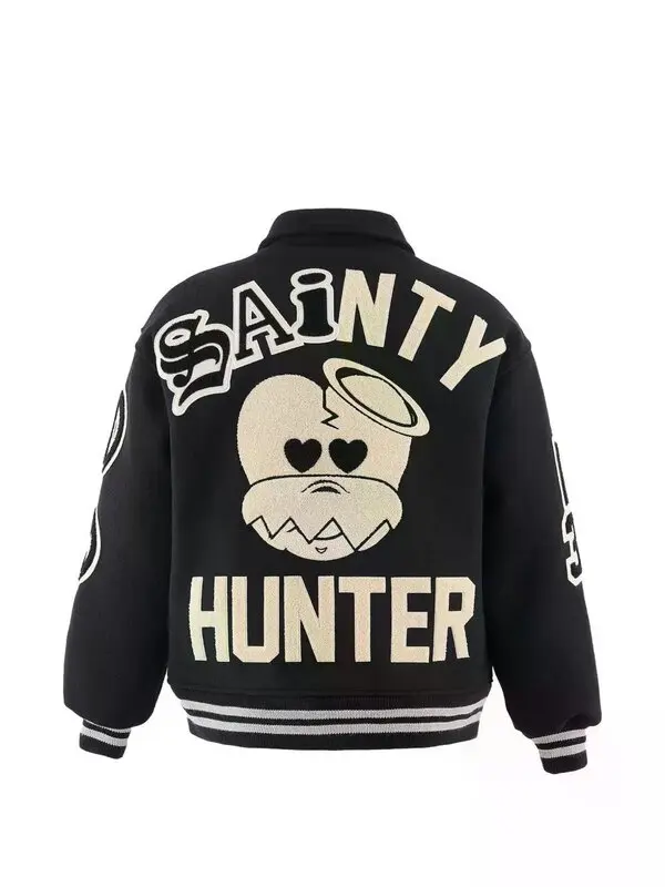 SAINT MXXXXXX Patch-detail Varsity Jacket