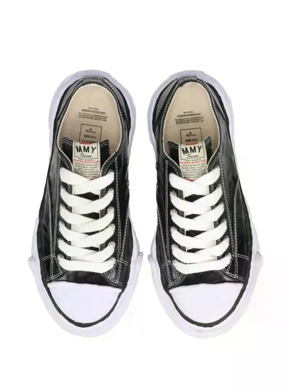 Mihara Yasuhiro Peterson23" Low-top Sneakers With Wrinkled Leather