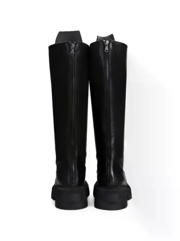 JULIE DEE Lace-up Chunky-sole Boots