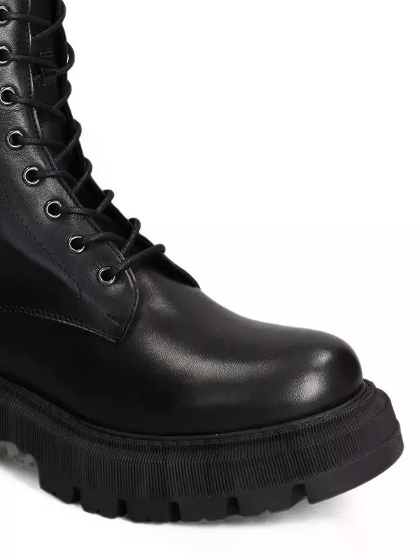 JULIE DEE Lace-up Chunky-sole Boots
