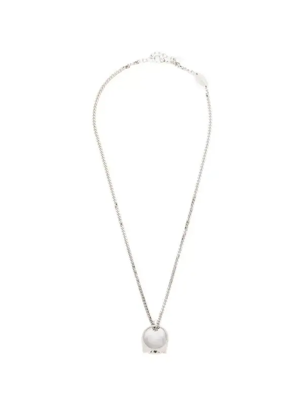 Dsquared2 Upside Down Ring Pendant Necklace