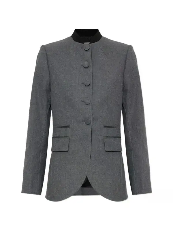 BY MALENE BIRGER Claye Button-up Blazer - Grey