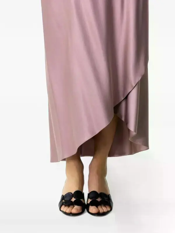 Manolo Blahnik Haribal Appliqué Leather Sandals