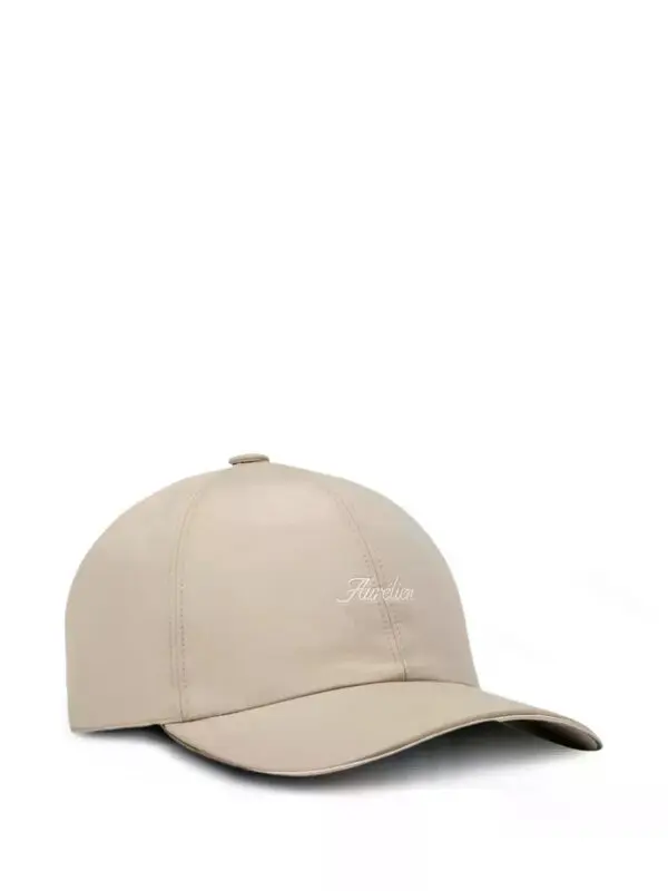 AURELIEN Logo-embroidered Technical Cap - Neutrals