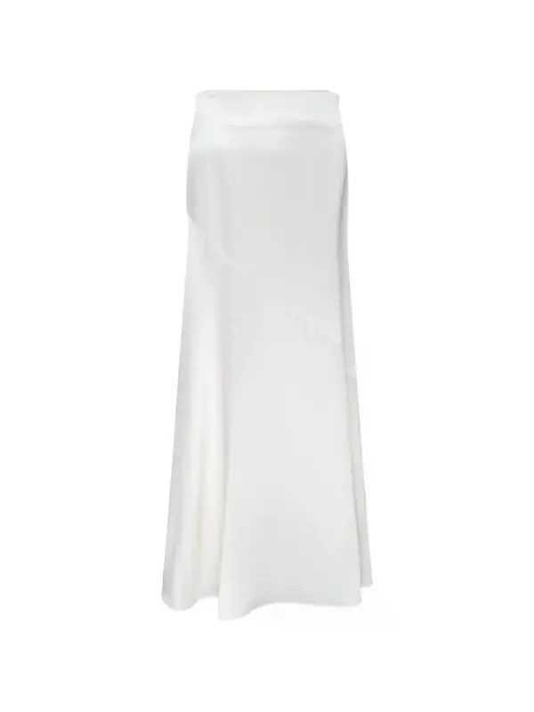 CLUB21 COLLECTION Blair Matte-texture Skirt - White