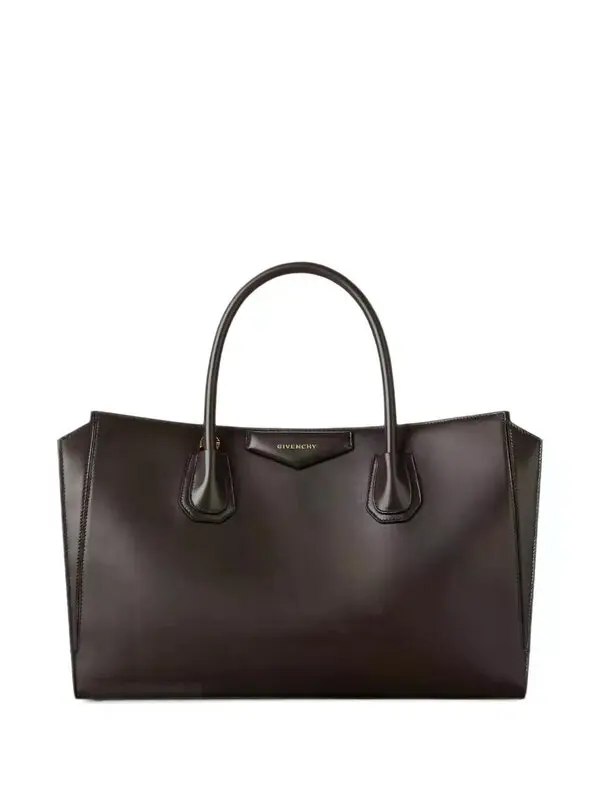 Givenchy Medium Antigona Leather Tote Bag - Brown