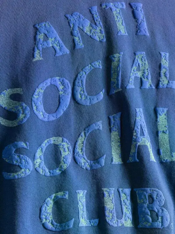 ANTI SOCIAL SOCIAL CLUB Weathered Mind Games Hoodie - Blue