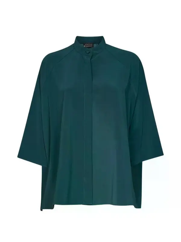 GIANLUCA CAPANNOLO Raglan-sleeve Shirt - Green