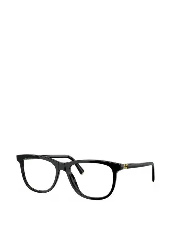 Miu Miu Logo-plaque Square-frame Glasses