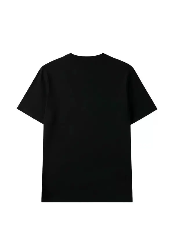 John Richmond Sequin-embellished Star-motif T-shirt - Black