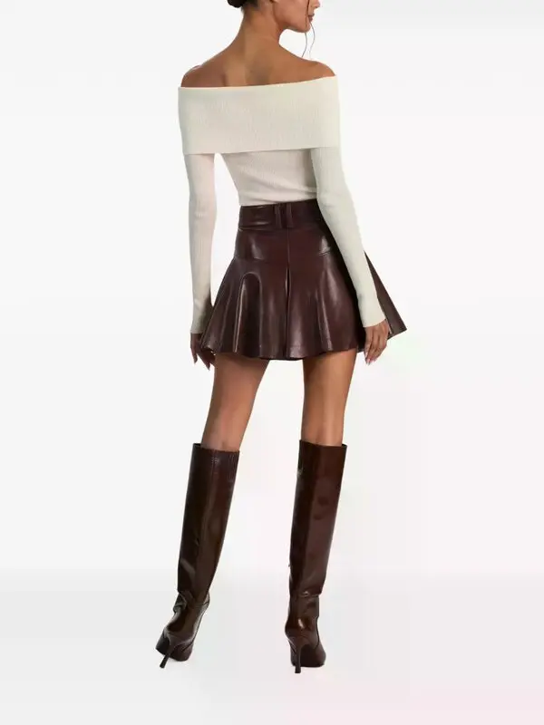Alice + Olivia Trinity Ruffled Mini Skirt