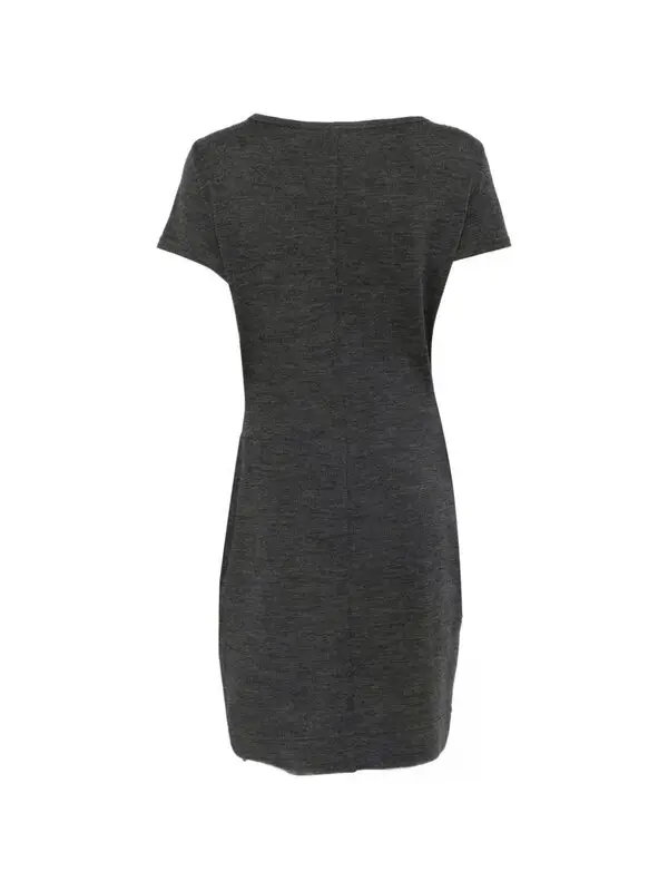 Moschino 2000s Scoop-neck Short-sleeve Mini Dress
