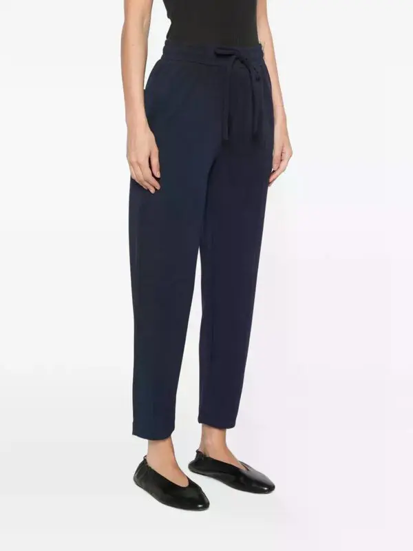 PSOPHIA Drawstring Tapered Trousers