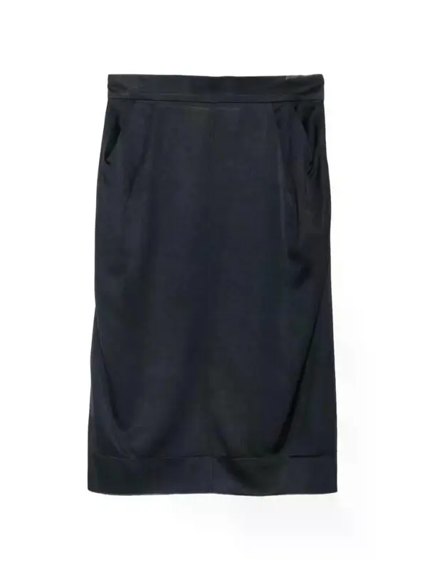 LANVIN Zip-up Ruched Skirt